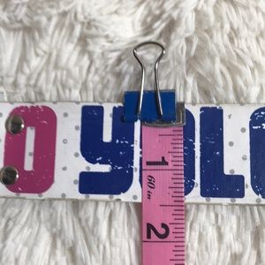 Accessories | Fun Colorful Yolo Belt | Poshmark